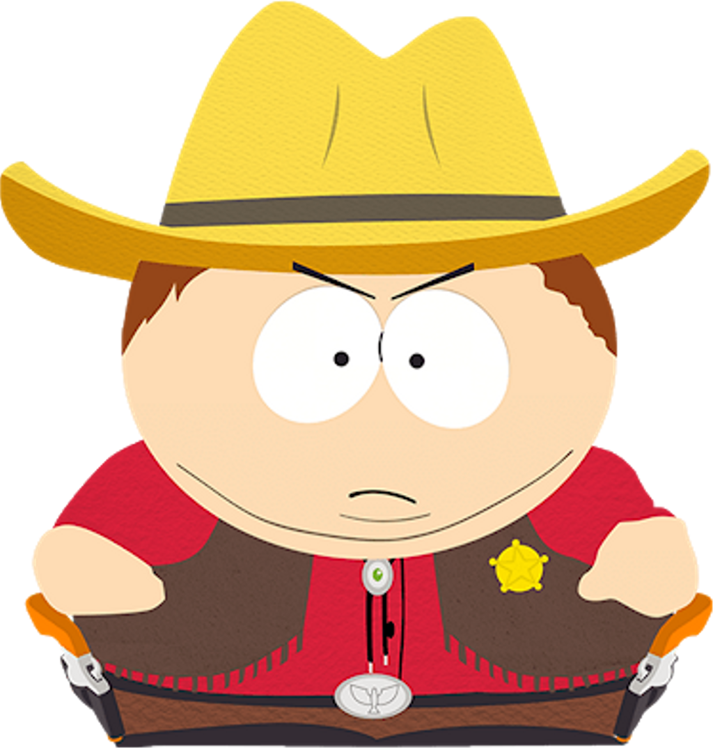 Phonedestroyer Sticker - South Park Phone Destroyer Sheriff Cartman ...
