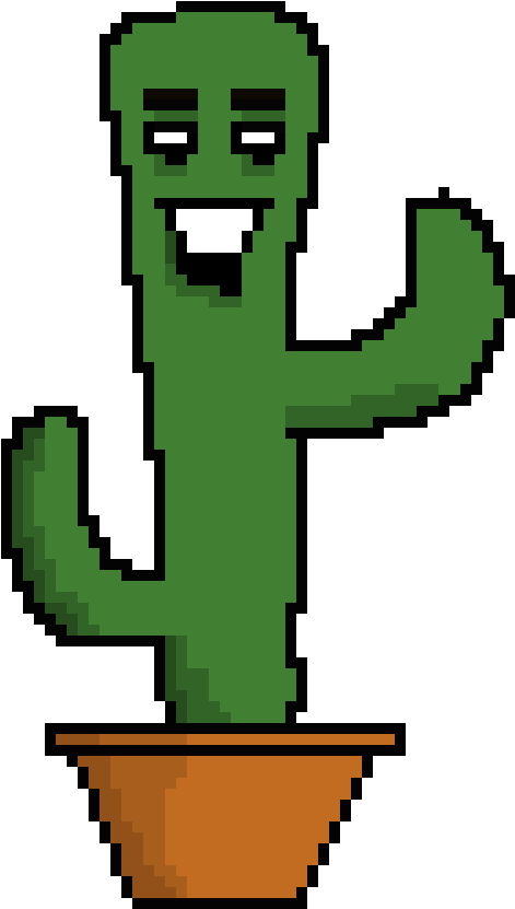 Cactus - Cartoon Clipart - Full Size Clipart (#3904239) - PinClipart