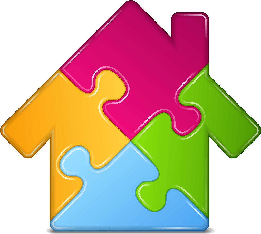 How To Merge Styles In Your New Home Puzzle Clipart Full Size