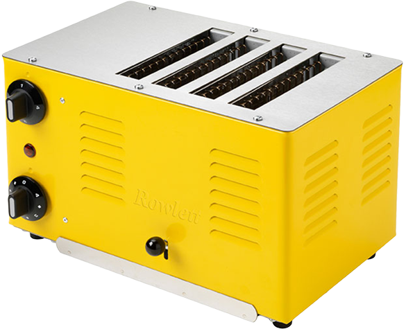 Rowlett Rutland 4 Slot Toaster Yellow - Rowlett Toaster Clipart - Full ...