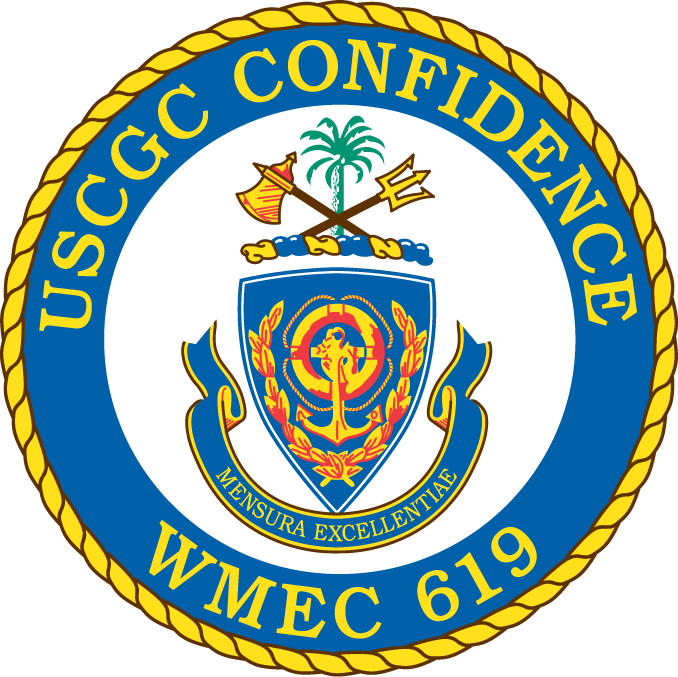Uscgc Confidence Wmec-619 - Emblem Clipart - Full Size Clipart ...