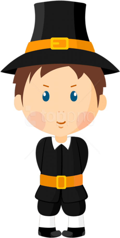 Free Png Pilgrim Boy Png Images Transparent - Pilgrim Clip Art - Full ...