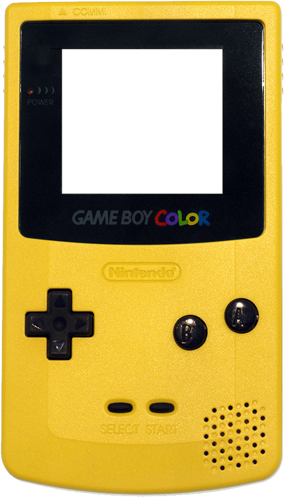 Download Bezel Nintendo Game Boy Color (full Device) - Game Boy Color ...