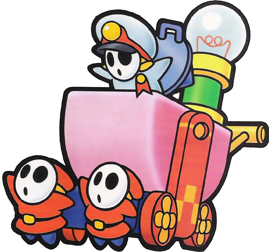 Super Mario Wiki Β - Paper Mario General Guy Clipart - Full Size ...