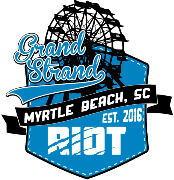 Myrtle Beach, Sc Roaring Riot Clipart - Full Size Clipart (#3928543 ...