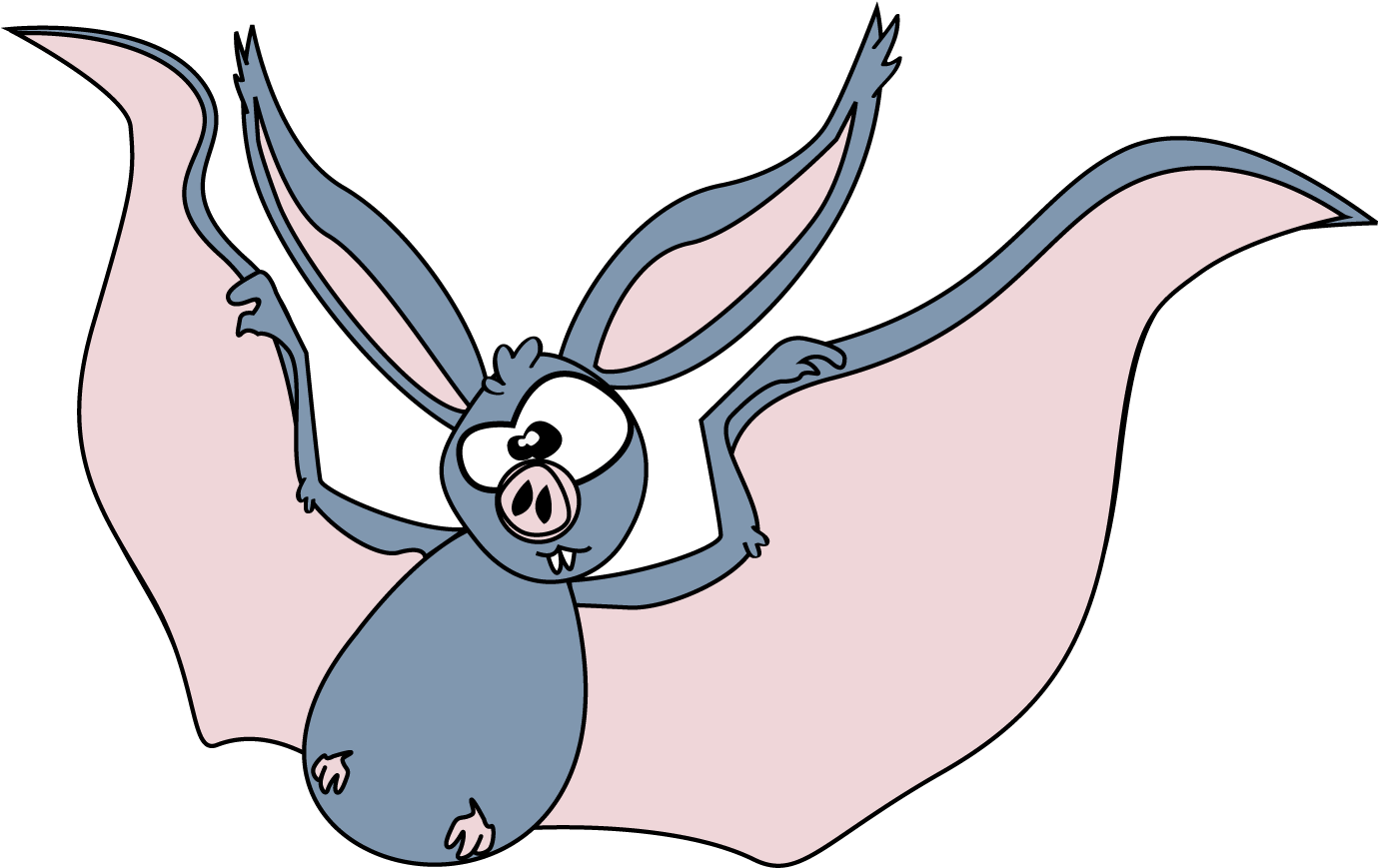 Download Bat Bulletin Board Piece - Cartoon Clipart (#3929395) - PinClipart