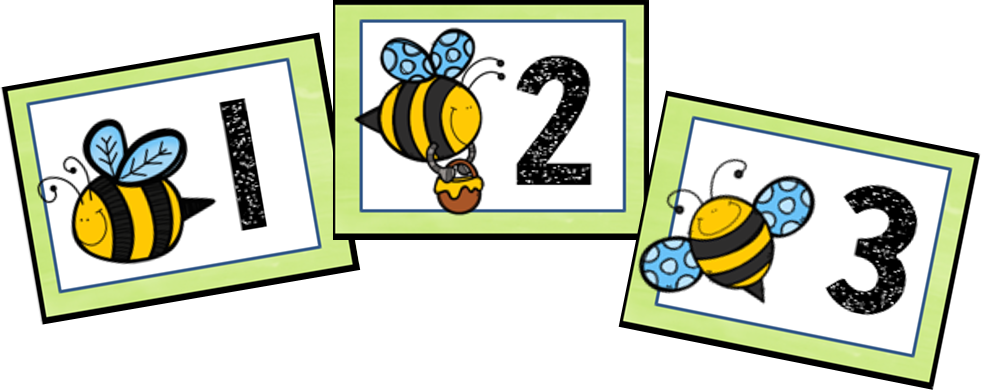 Enjoy - Bee Numbers Clipart - Full Size Clipart (#3932199) - PinClipart