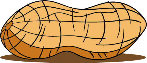 Peanut Sticker Pack - Peanut Clipart - Full Size Clipart (#3940056 ...