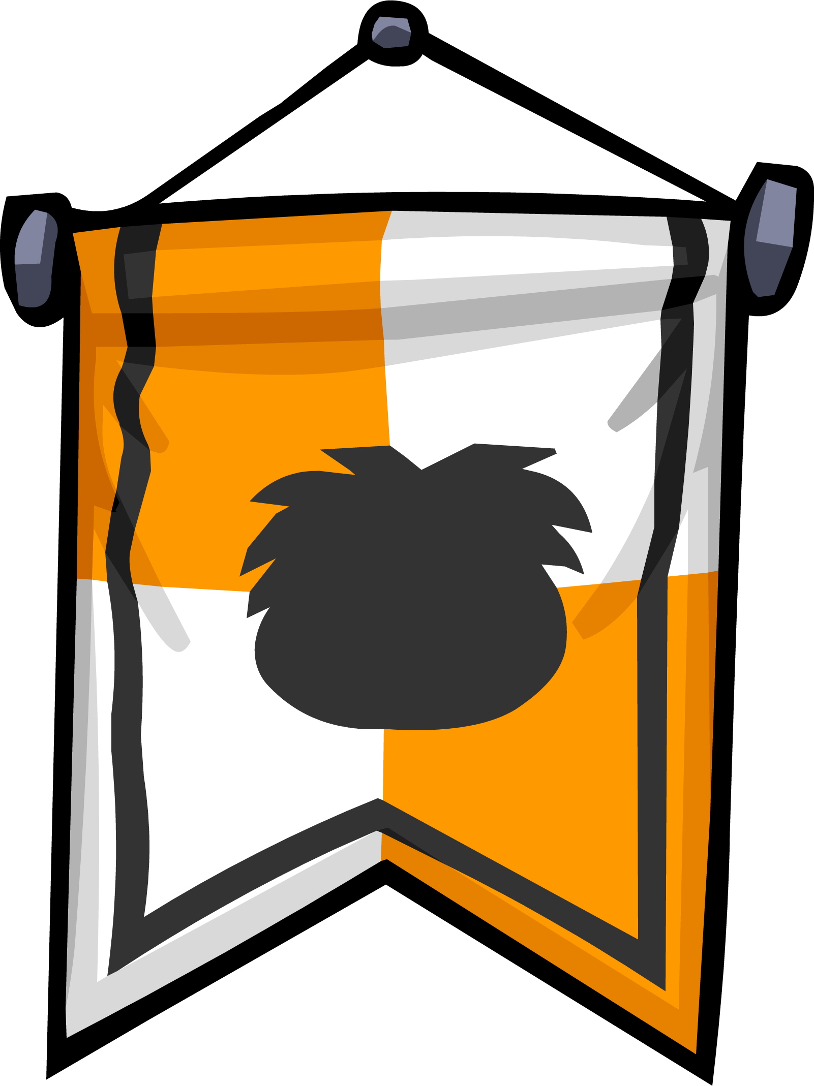 Orange Banner Clipart - Full Size Clipart (#3942737) - PinClipart