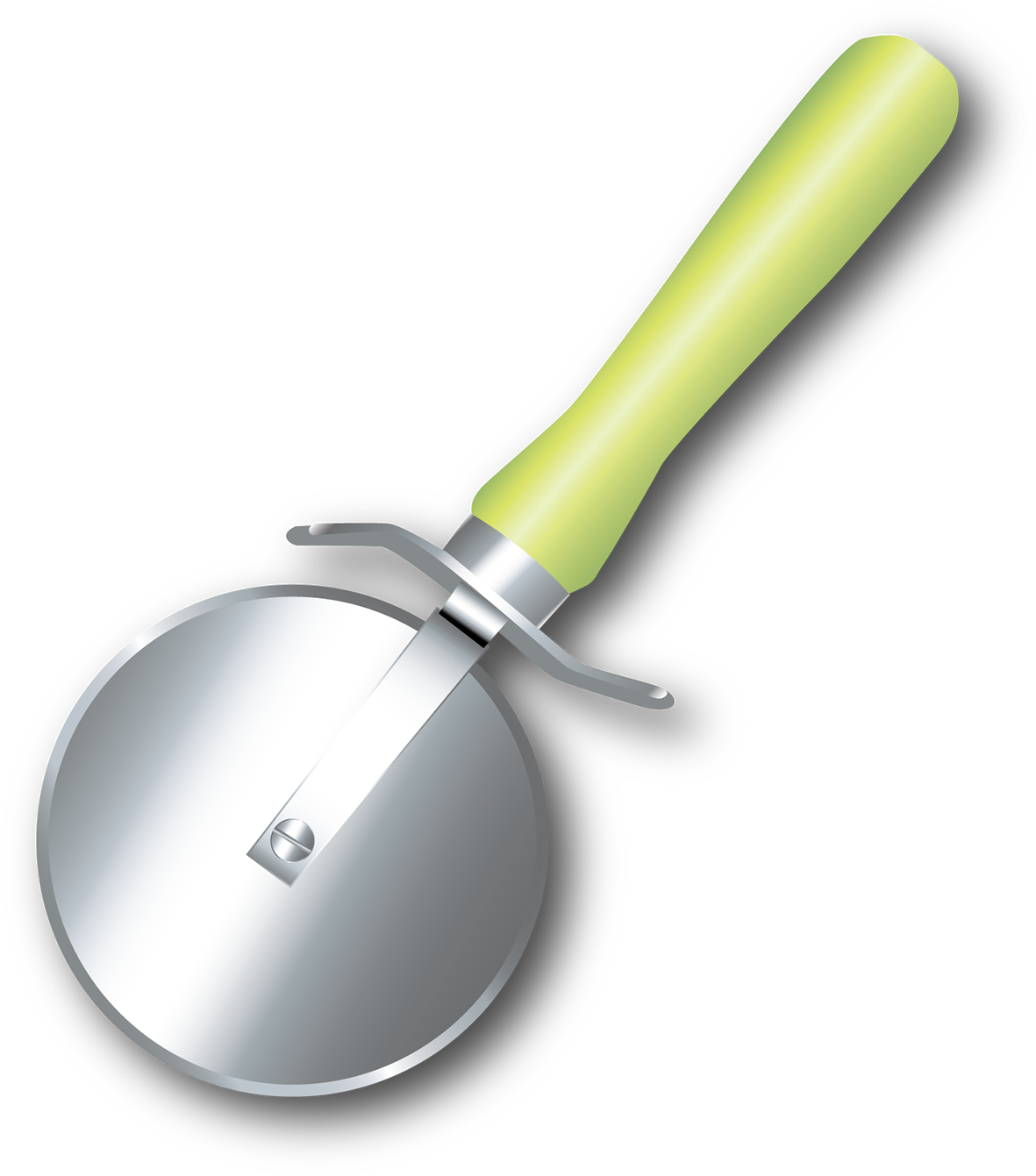 I Created Gradients To Form The Pizza Slicer - Pizza Cutter Transparent ...