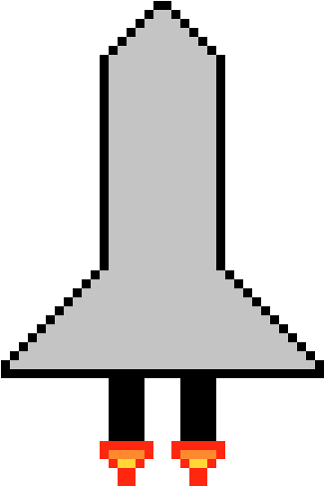 Rocket - Adventure Time Fuse Bead Pattern Clipart - Full Size Clipart ...