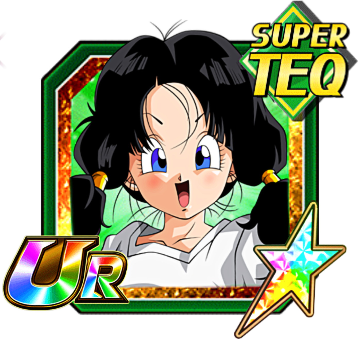 Loving And Tenacious Warrior Videl - Goku Black Fused With Vegito ...
