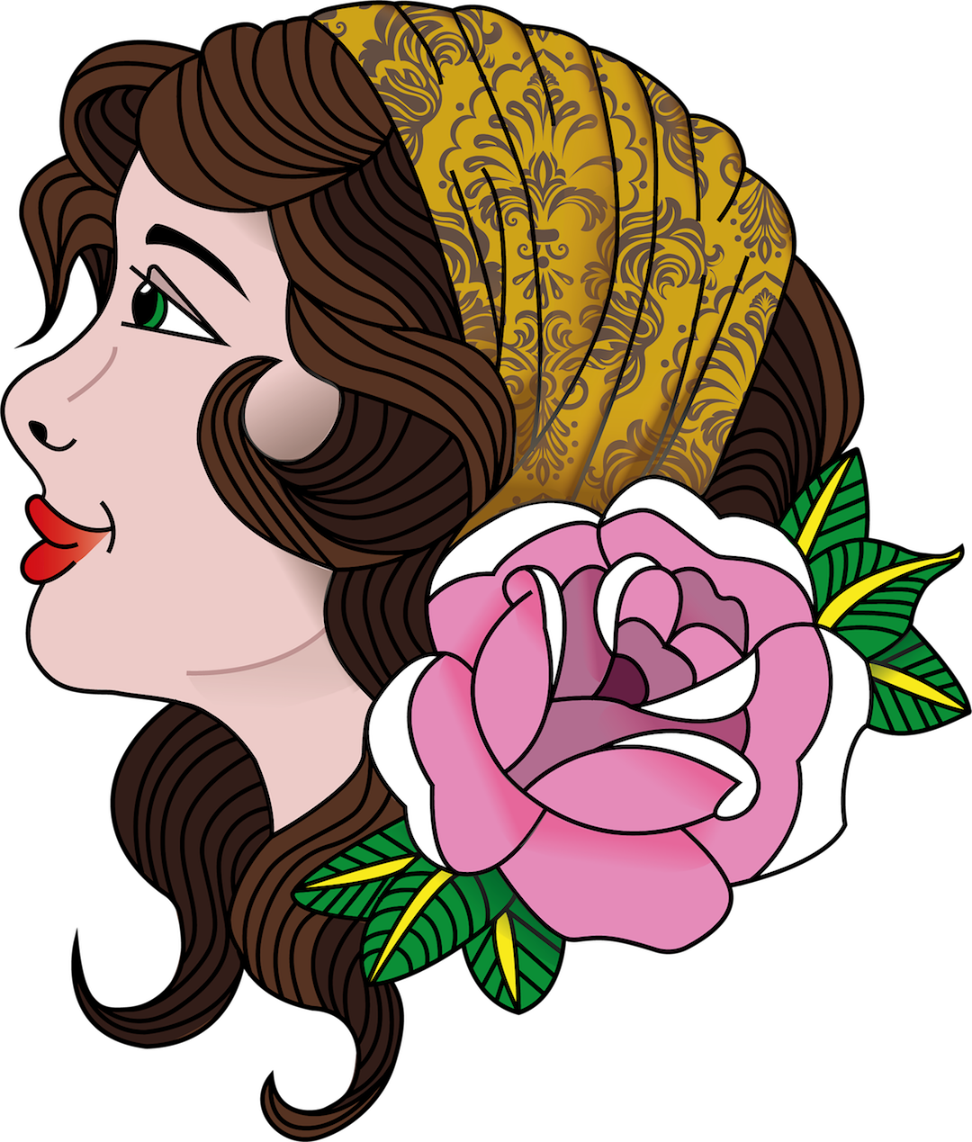 Gypsy - Illustration Clipart - Full Size Clipart (#3946659) - PinClipart