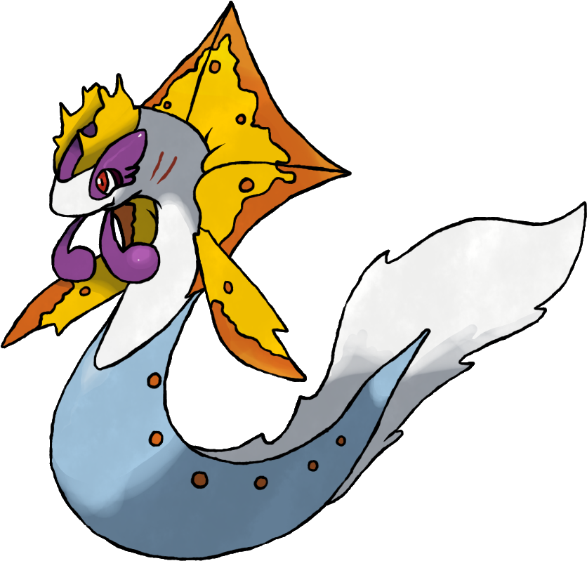 Oarwish - Pokemon Sage Fortifry Evolution Clipart - Full Size Clipart ...