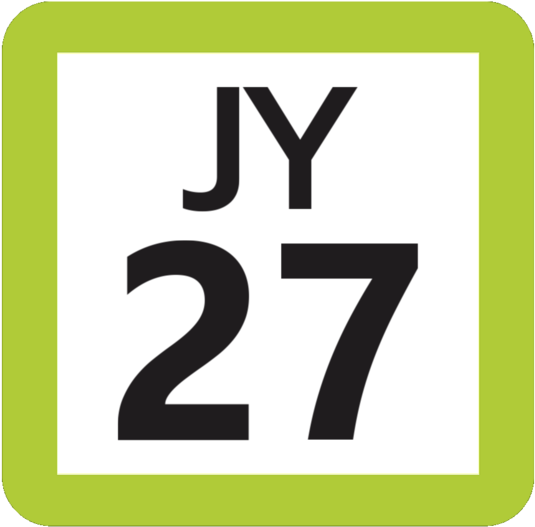 Jr Jy-27 Station Number Clipart - Full Size Clipart (#3951723) - PinClipart