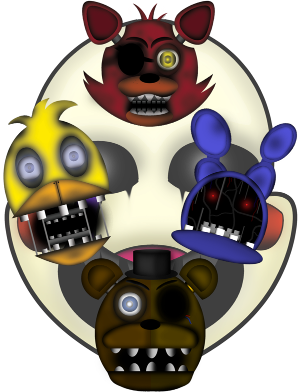Five Night's At Freddy's - Cartoon Clipart - Full Size Clipart ...