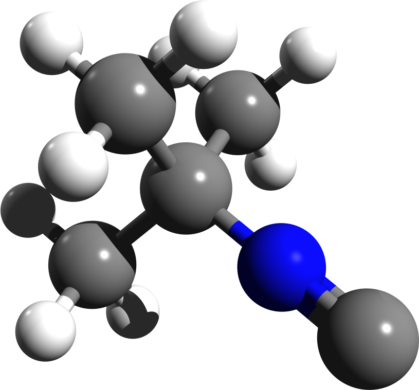 Tert Butyl Isocyanide 3d Structure Clipart - Full Size Clipart ...