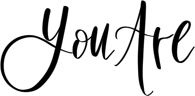 Youarevector - Calligraphy Clipart - Full Size Clipart (#3959668 ...