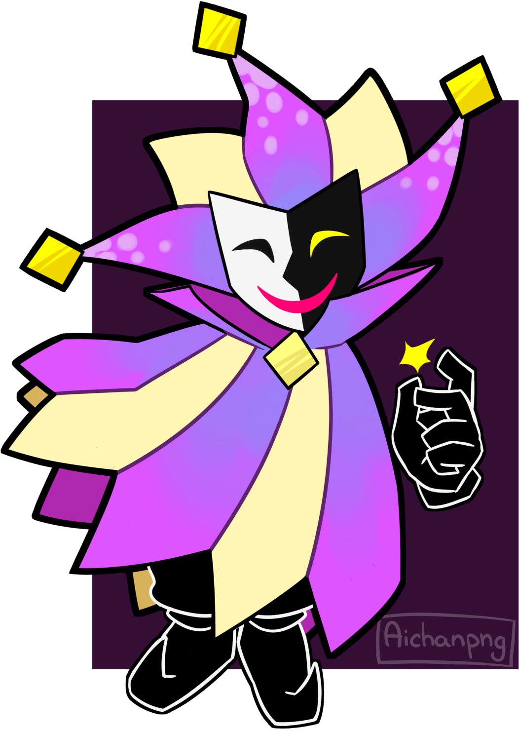 Dimentio 👀 - Cartoon Clipart - Full Size Clipart (#3959897) - PinClipart