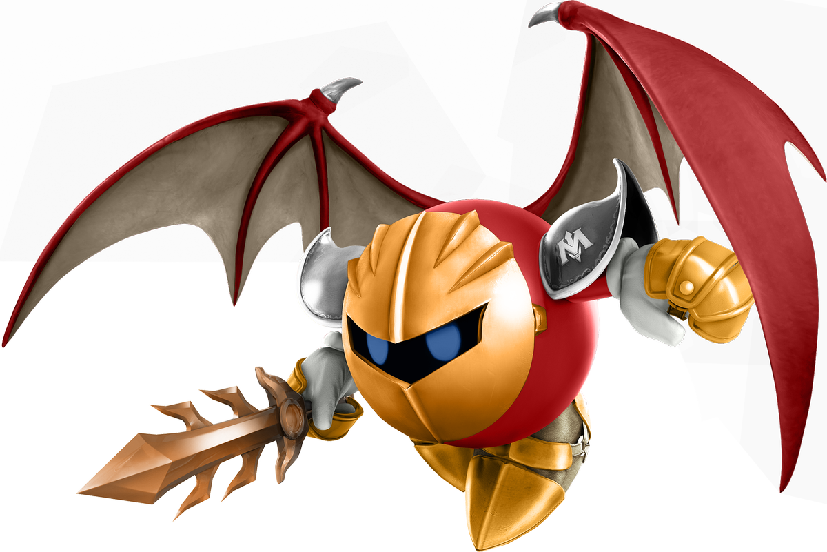 Meta Knight With Wings , Png Download Clipart - Full Size Clipart ...