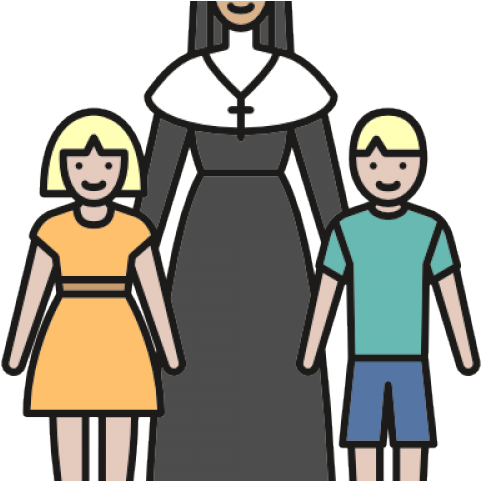 Download Christian Clipart Nun - Orphanage Vector Png Transparent Png ...