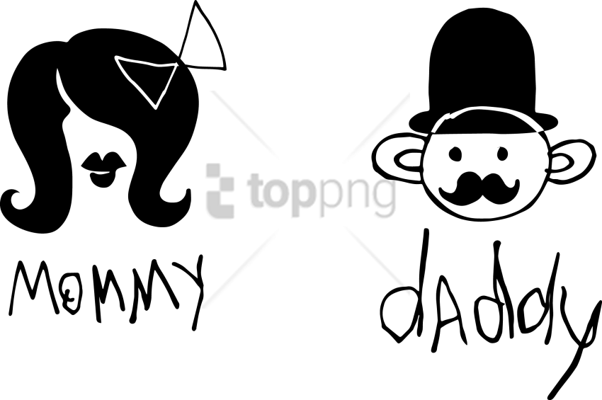 Download Free Png Mother's Day And Father's Day - Father's Day Vector ...