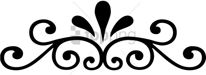 Free Png Download Scroll Line Png Png Images Background - Ornement ...