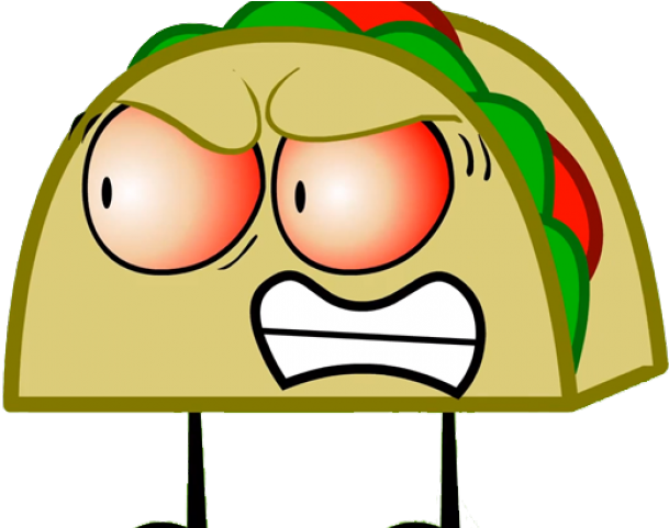 Tacos Clipart Talking - Cartoon Tacos Mad - Png Download - Full Size ...