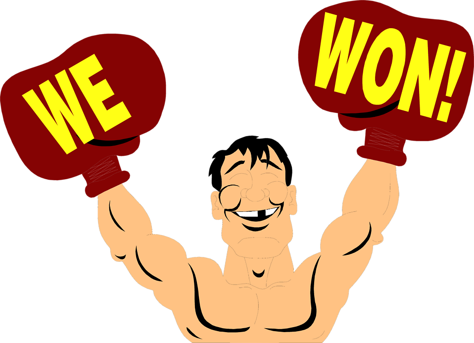 We Won - We Won Clip Art - Png Download - Full Size Clipart (#40898 ...