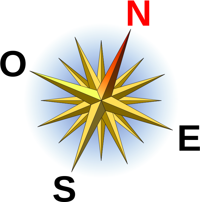 Compass Rose Printable - Cool Compass Rose Designs Clipart - Full Size ...