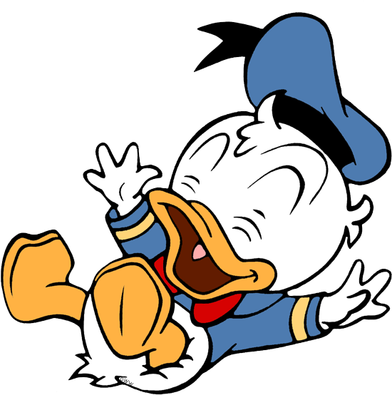 Baby Donald Laughing - Disney Baby Donald Duck Clipart - Full Size ...