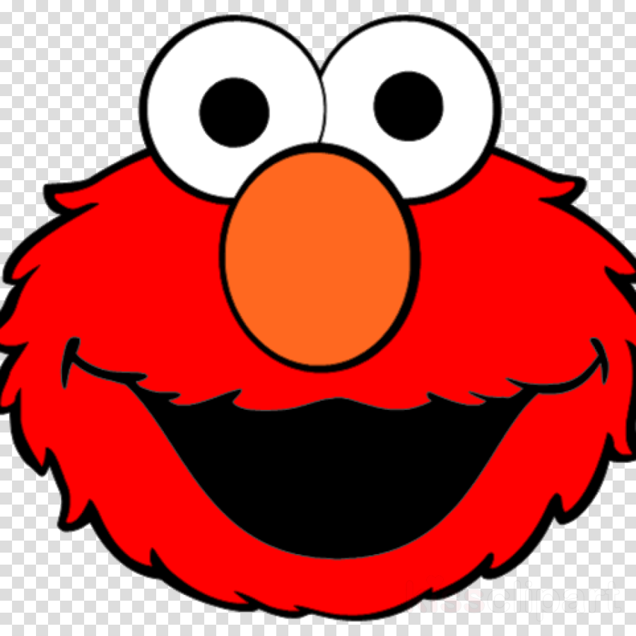 Download Elmo Face Stencil Clipart Elmo Cookie Monster Big Bird - Elmo ...