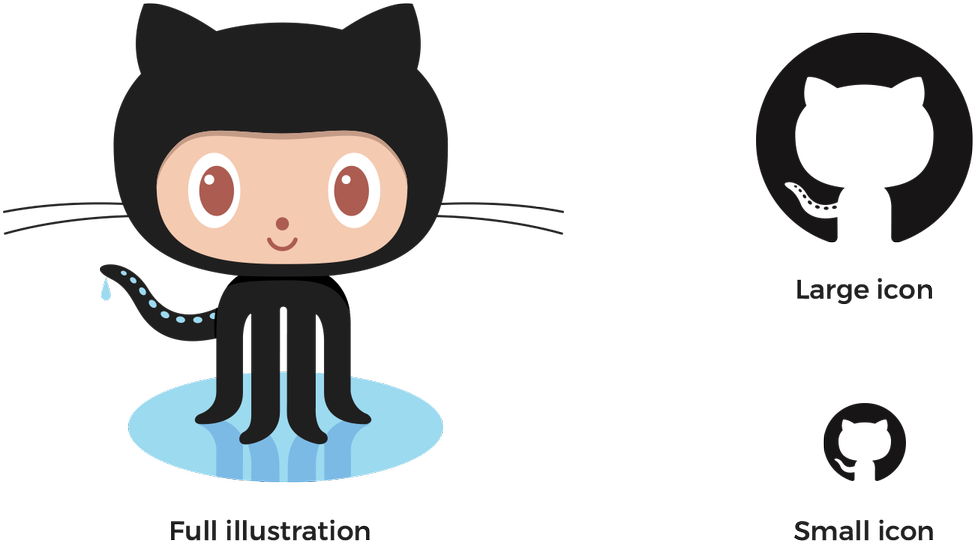 The Grid On Twitter - Github Octocat Clipart - Full Size Clipart ...