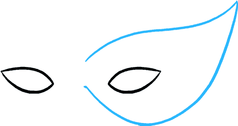 How To Draw Mardi Gras Mask Clipart - Full Size Clipart (#401017 ...