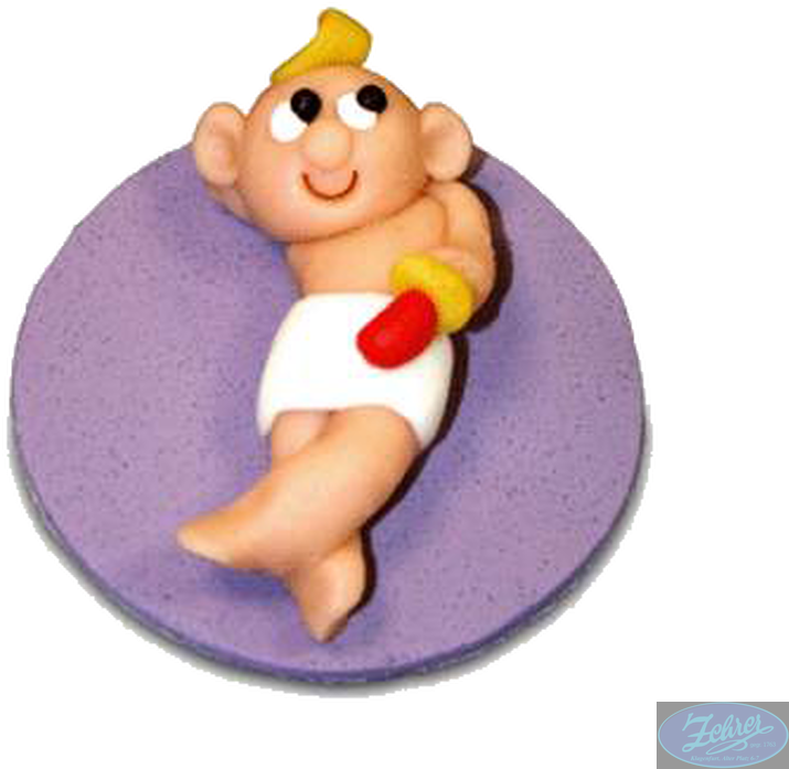 Marzipan Figur Baby Liegend Mit Schnuller - Cartoon Clipart - Full Size ...