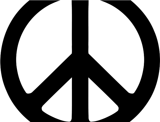 Peace Sign Clipart High Resolution - Peace Symbol Tattoo Design - Png ...