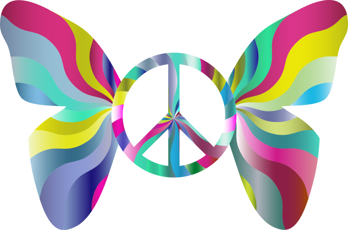 All Photo Png Clipart - Butterfly Peace Sign Transparent Png - Full ...