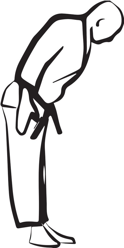 Download Official Karate Uk - Bow In Karate Clipart (#4002980) - PinClipart