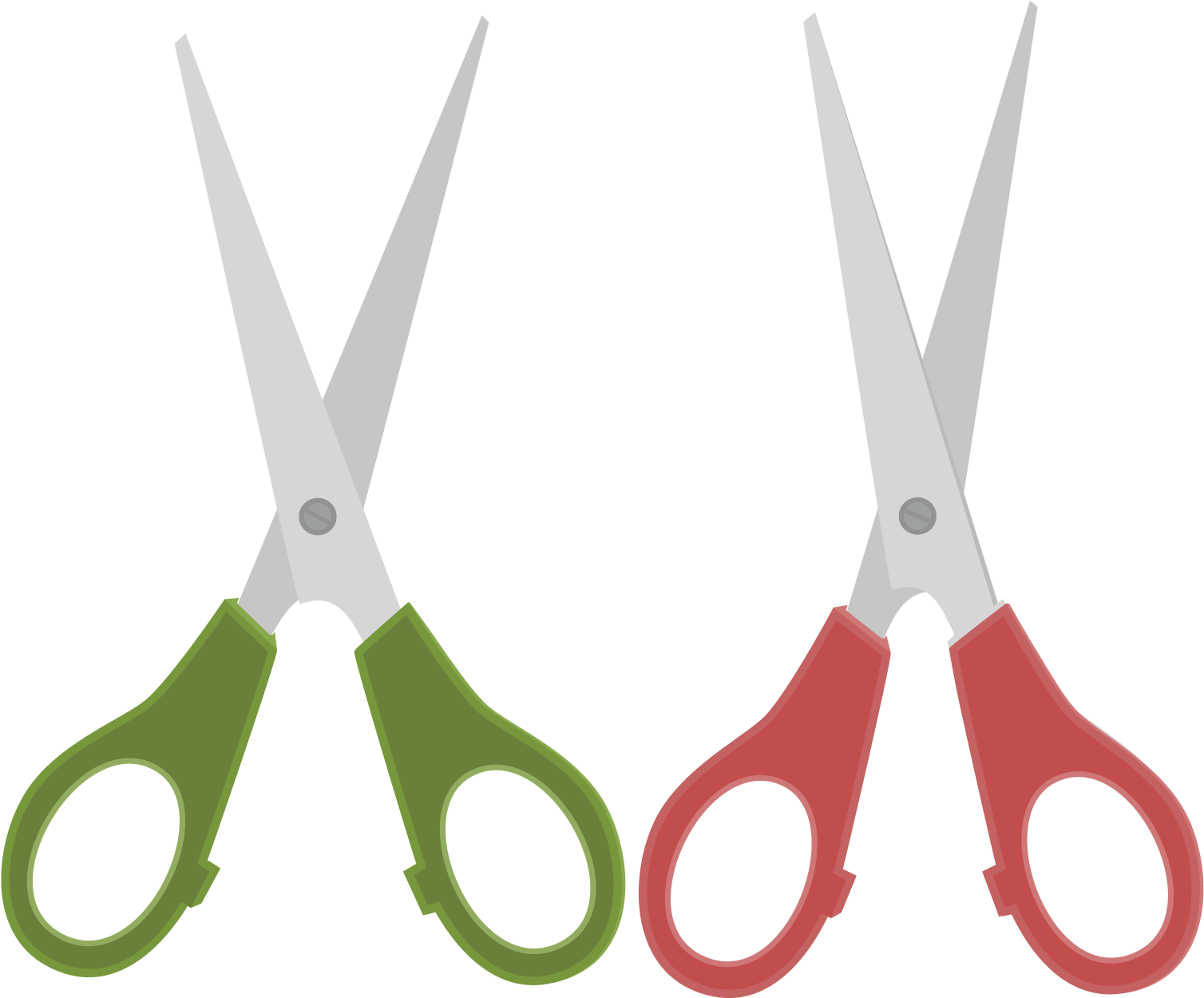 Flat Scissors Vector Student Png And Image Clipart - Full Size Clipart ...