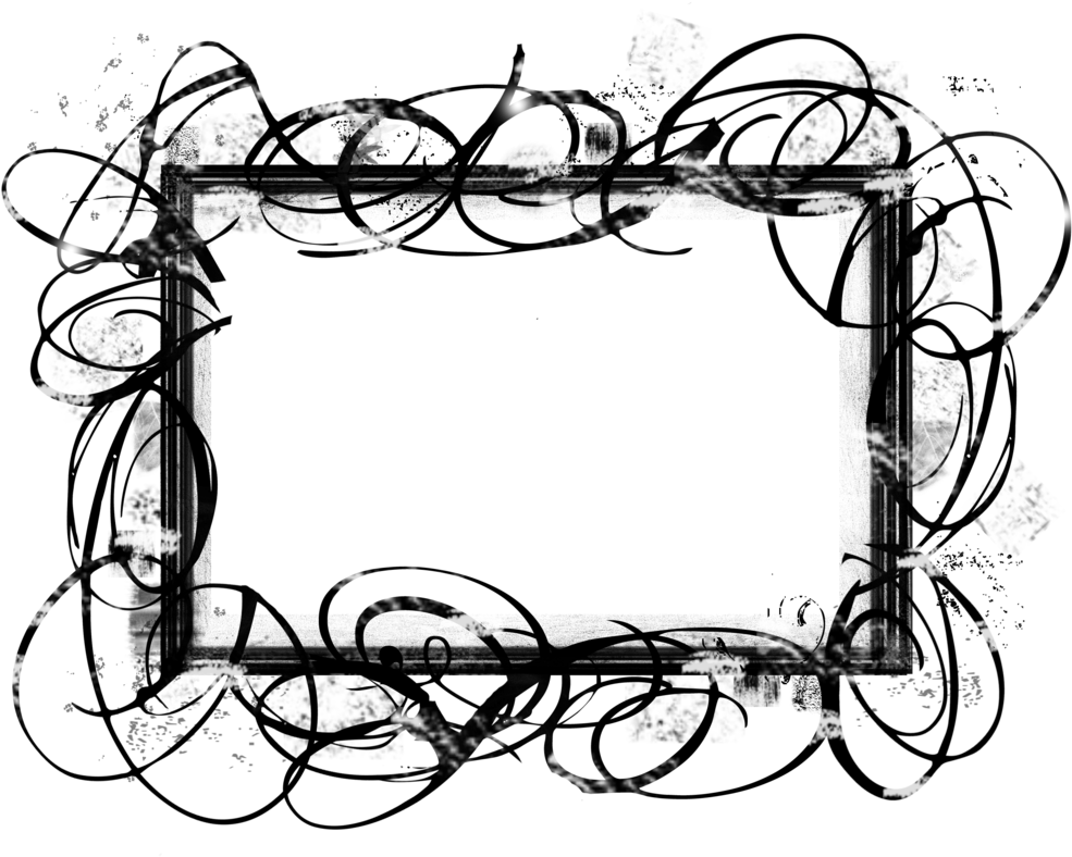 Swirl Frame Png Clipart - Full Size Clipart (#4004886) - PinClipart