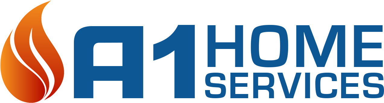 A1 Home Services Ltd Plumbing Gas Heating Repairs Hvac - Boiler Service Logo Clipart - Full Size ...