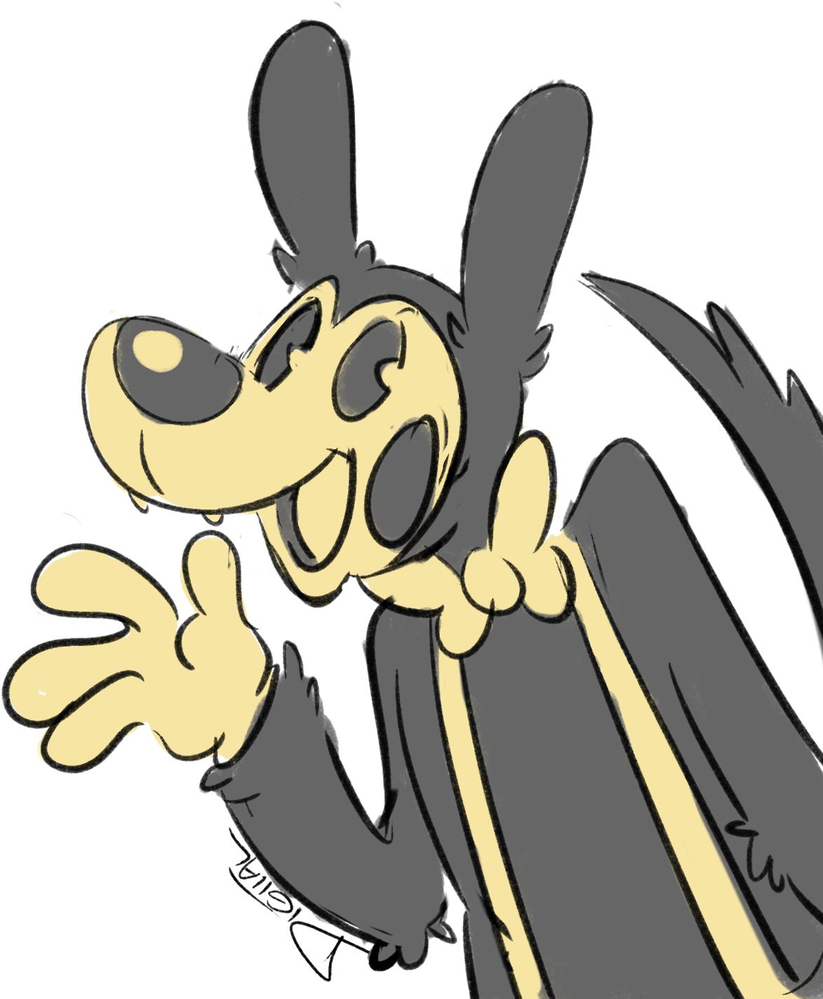 Welcome Back Folks Batim - Boris Fanart Bendy And The Ink Machine ...