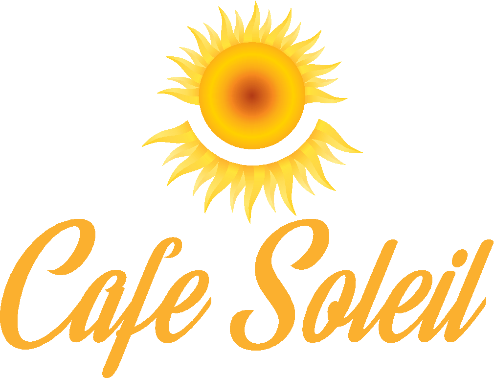 Logo Cafe Soleil - Sunflower Clipart - Full Size Clipart (#4010537 ...