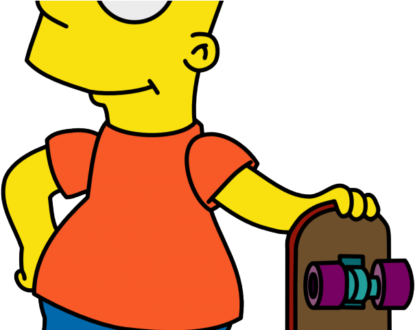 Gas Mask Clipart Bart Simpson - Simpsons Bart Drawing - Png Download ...