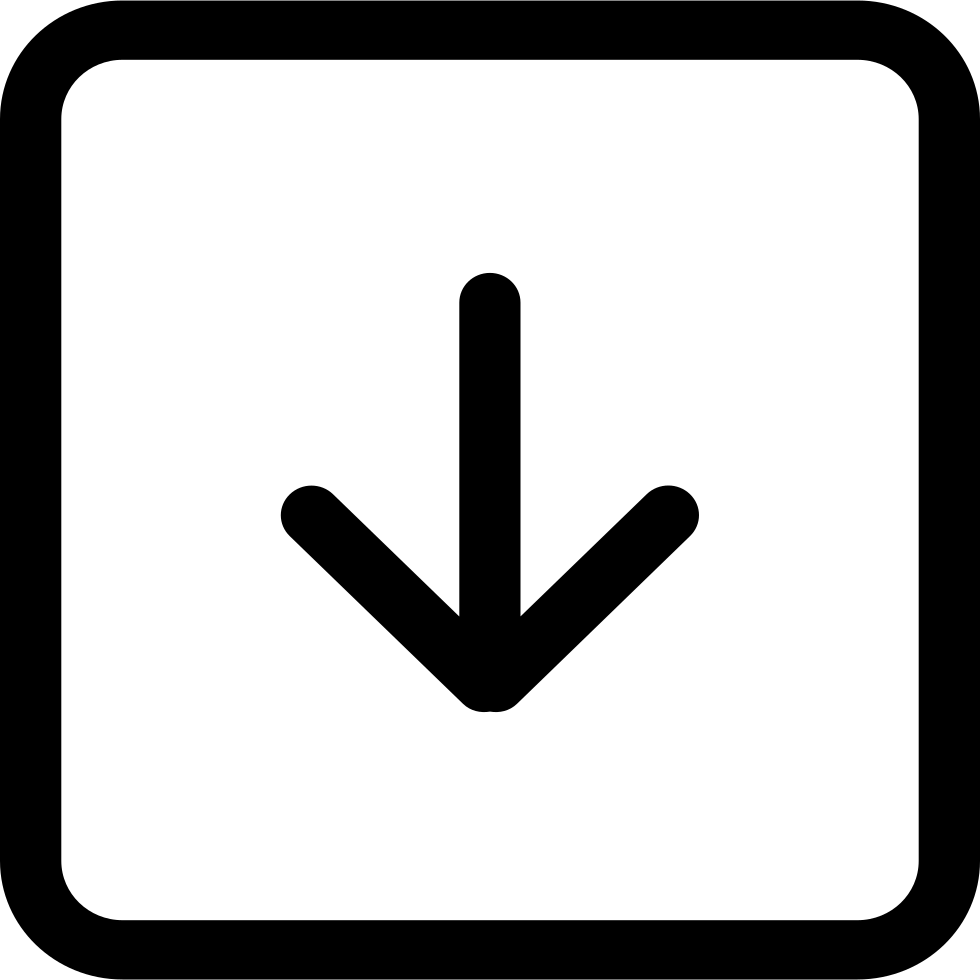 Png File Svg - Down Arrow Key Png Clipart - Full Size Clipart (#4034784 ...