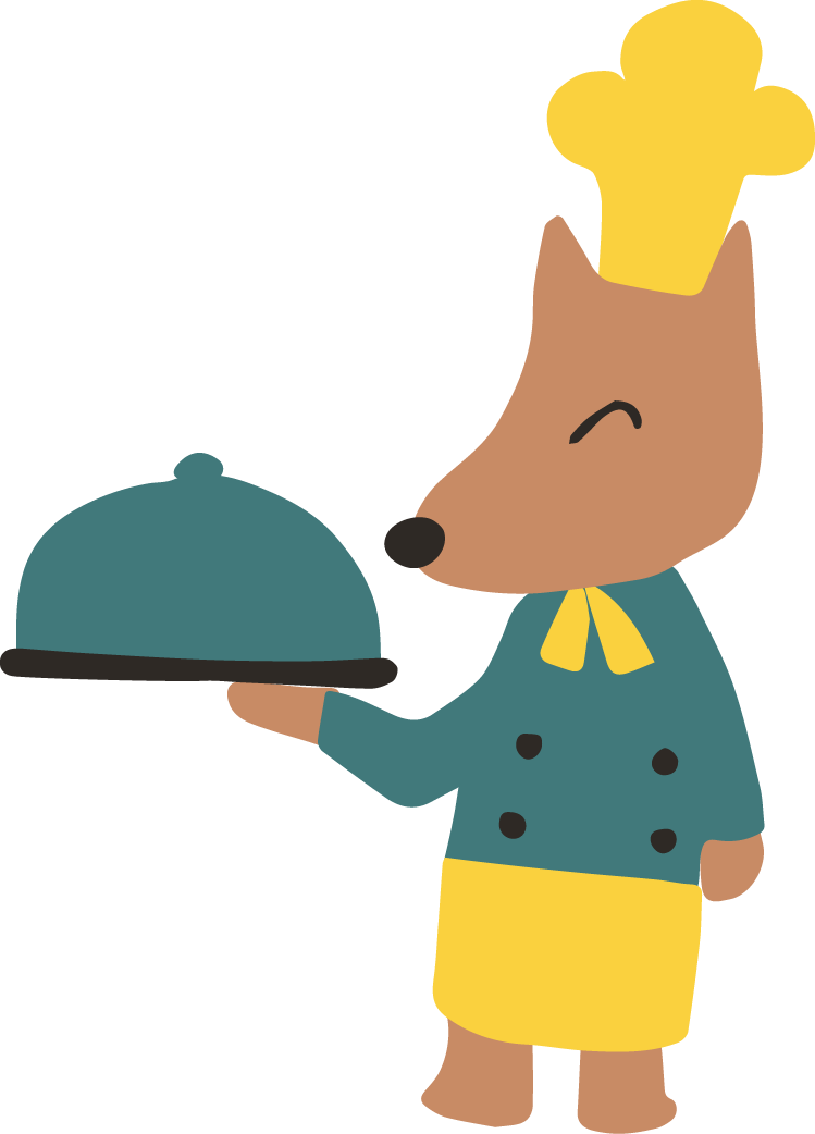 Chef-fox - Cartoon Clipart - Full Size Clipart (#4035848) - PinClipart