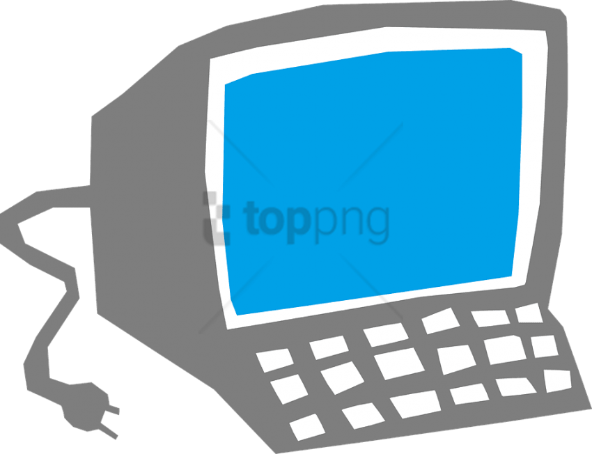 Free Png Computer Cartoon Png Image With Transparent - Computer Nerd ...
