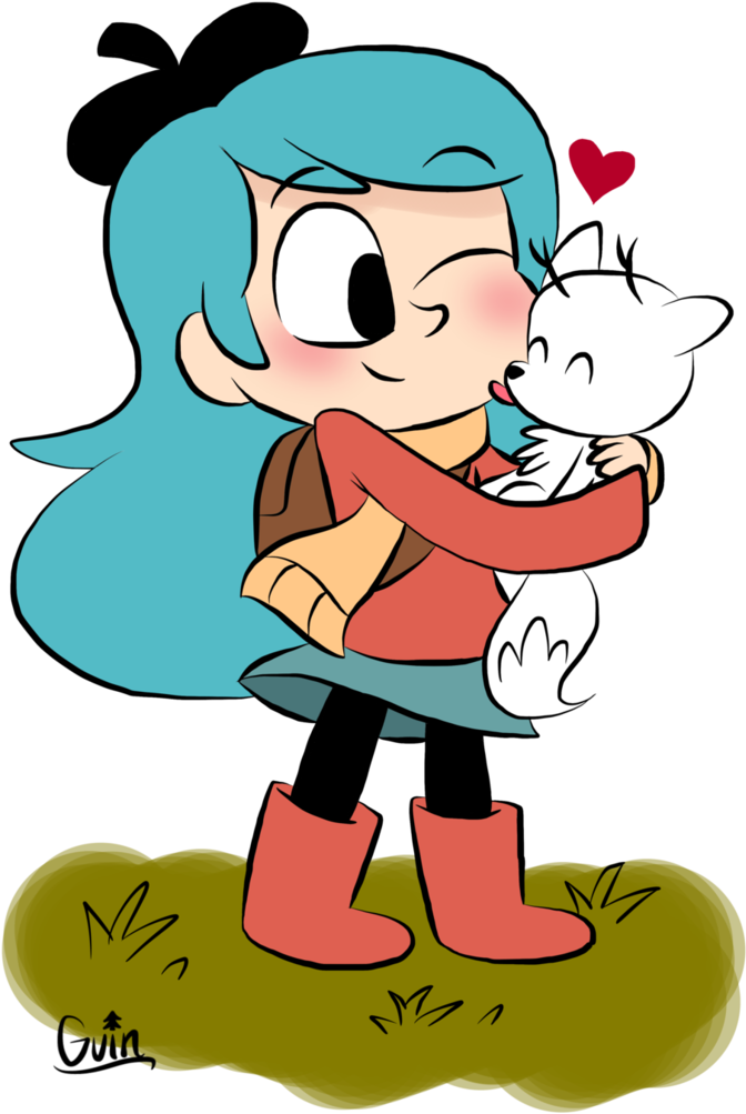 761 X 1050 9 - Hilda Fanart Netflix Clipart - Full Size Clipart ...