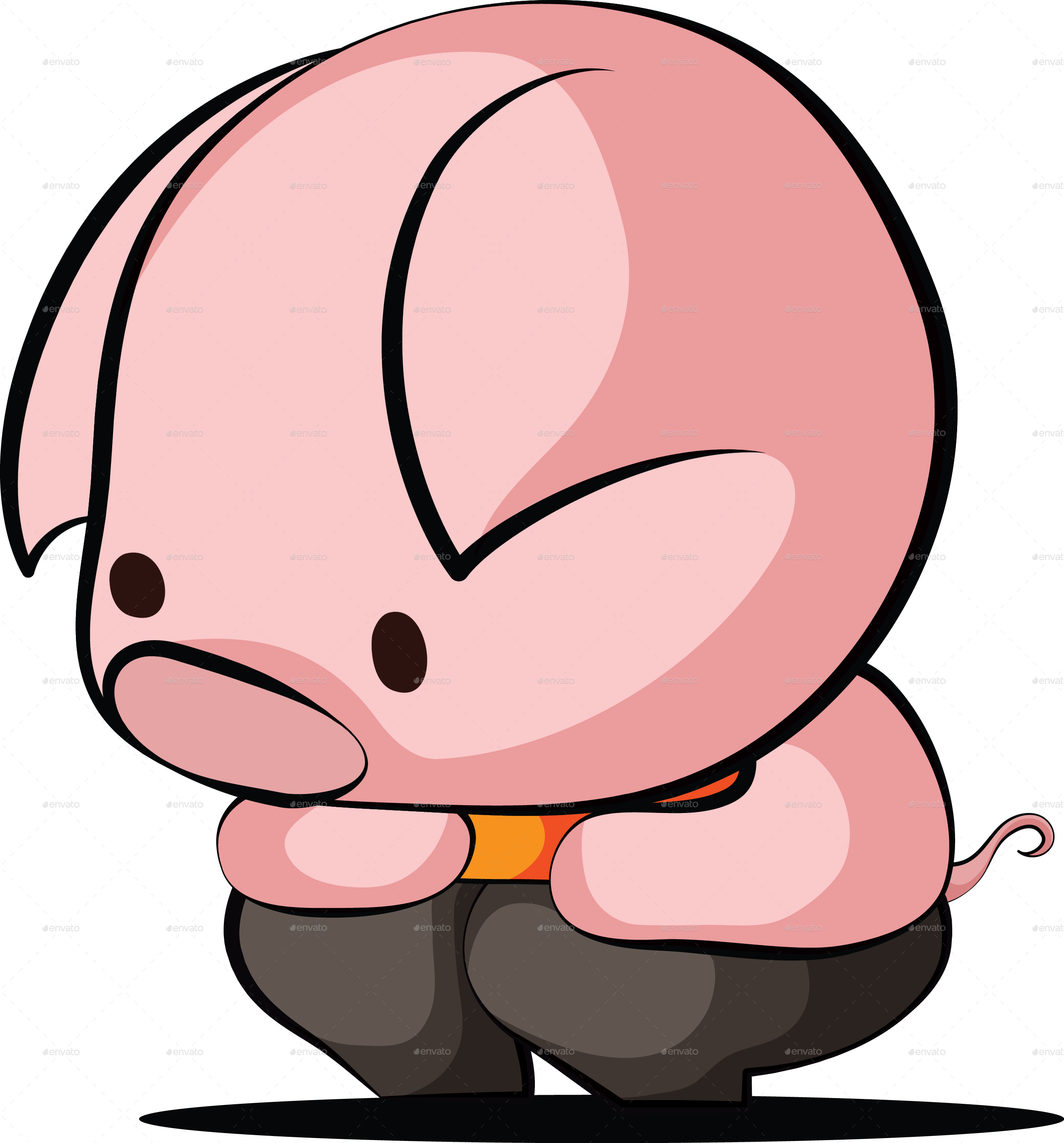 Preview/pig - Cartoon Clipart - Full Size Clipart (#4058434) - PinClipart