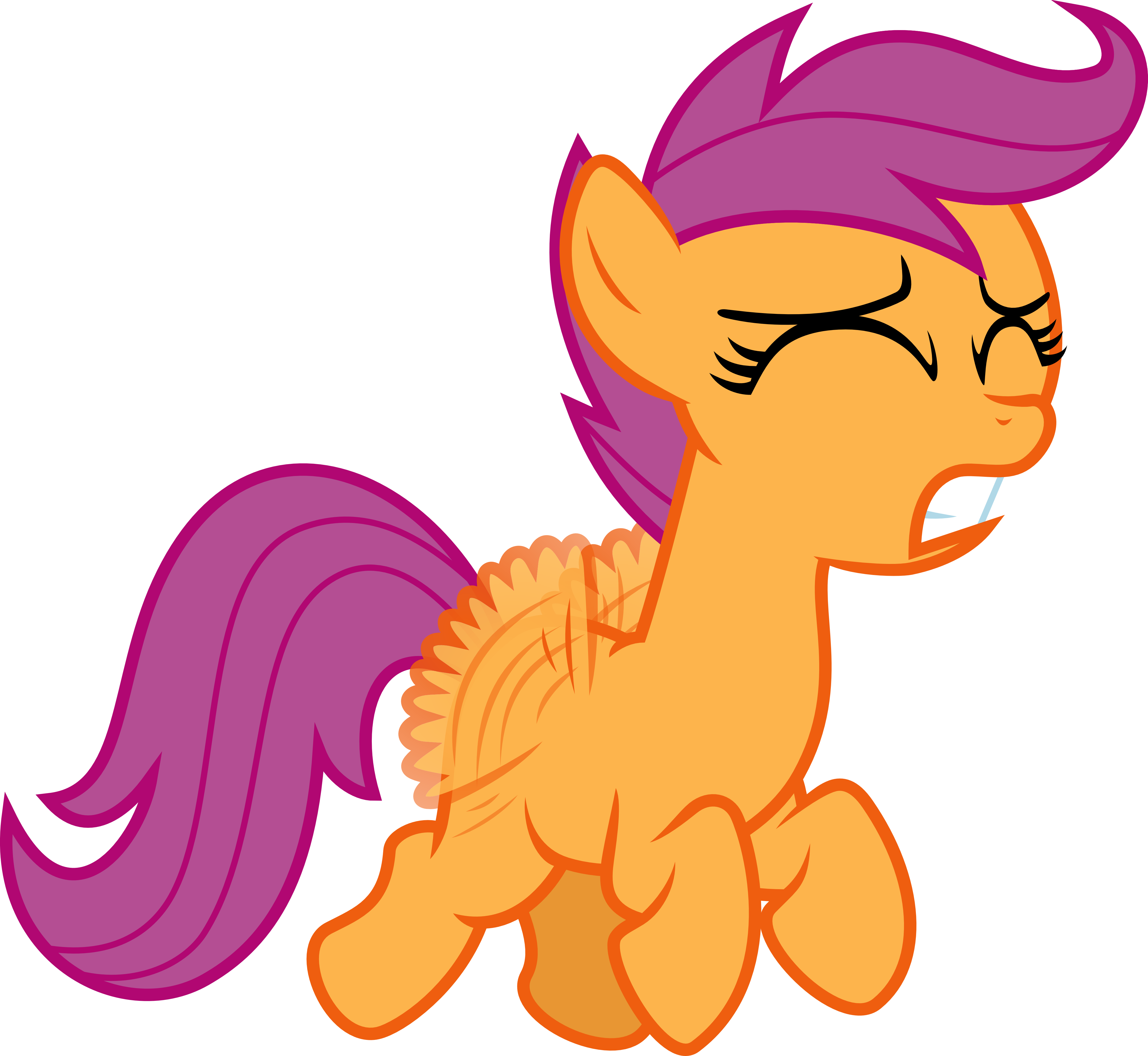 4347 X 4000 2 - Mlp Scootaloo Flying Clipart - Full Size Clipart ...